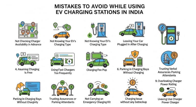 Mistakes to Avoid While Using Public EV Charging Stations in India | Blogs